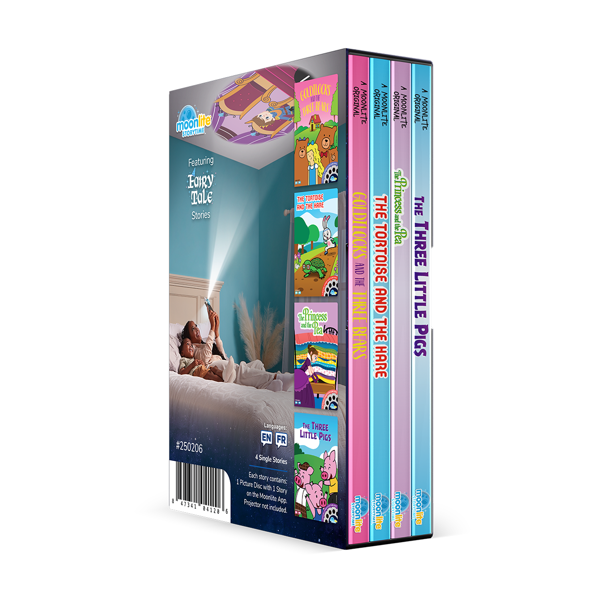 Fairy Tales 4-Story Boxed Set – Moonlite™ Storytime