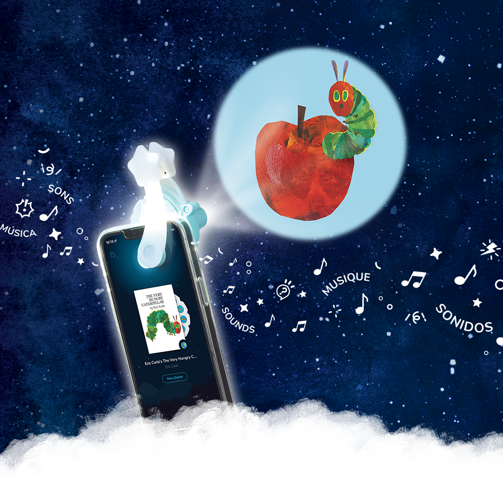Eric Carle 4-Story Collection with Projector – Moonlite™ Storytime